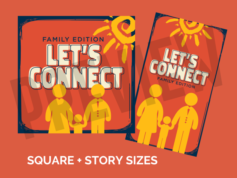 Let’s Connect Family Edition: Social Graphics – Deeper KidMin