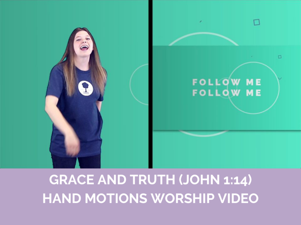 Follow Me (Matthew 16:24-25) Hand Motions Worship Video – Deeper KidMin