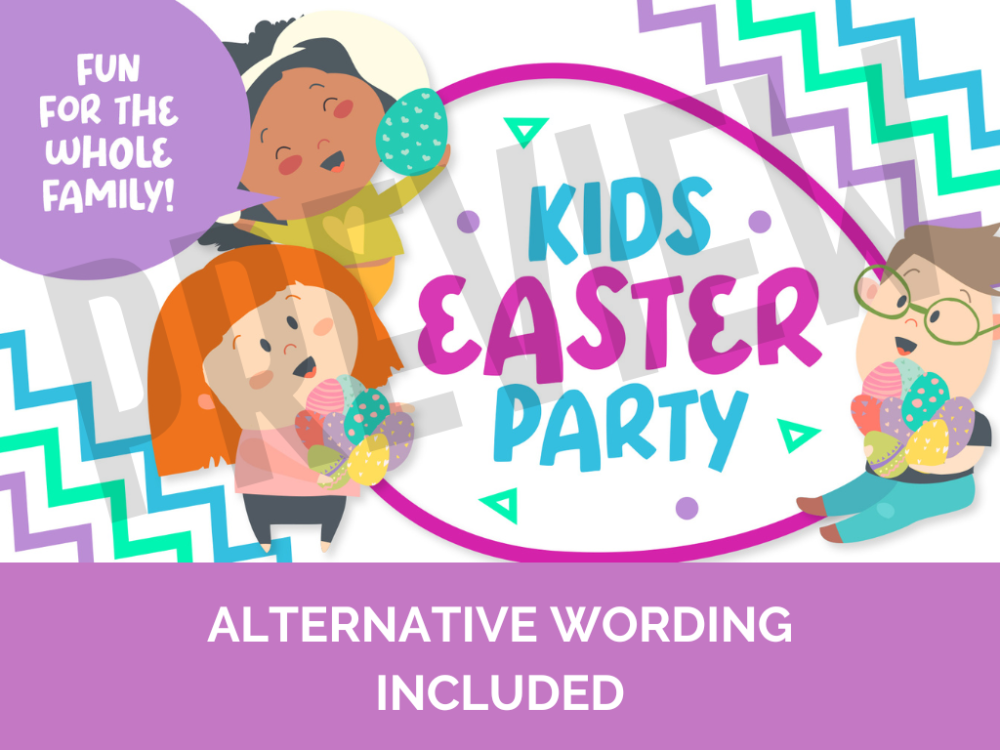 Kids Easter Party: Title Graphics – Deeper KidMin