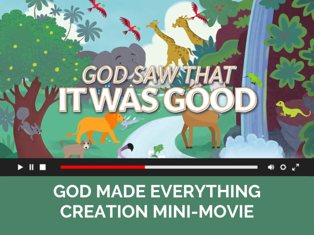God Made Everything – Creation: Mini-Movie – Deeper KidMin