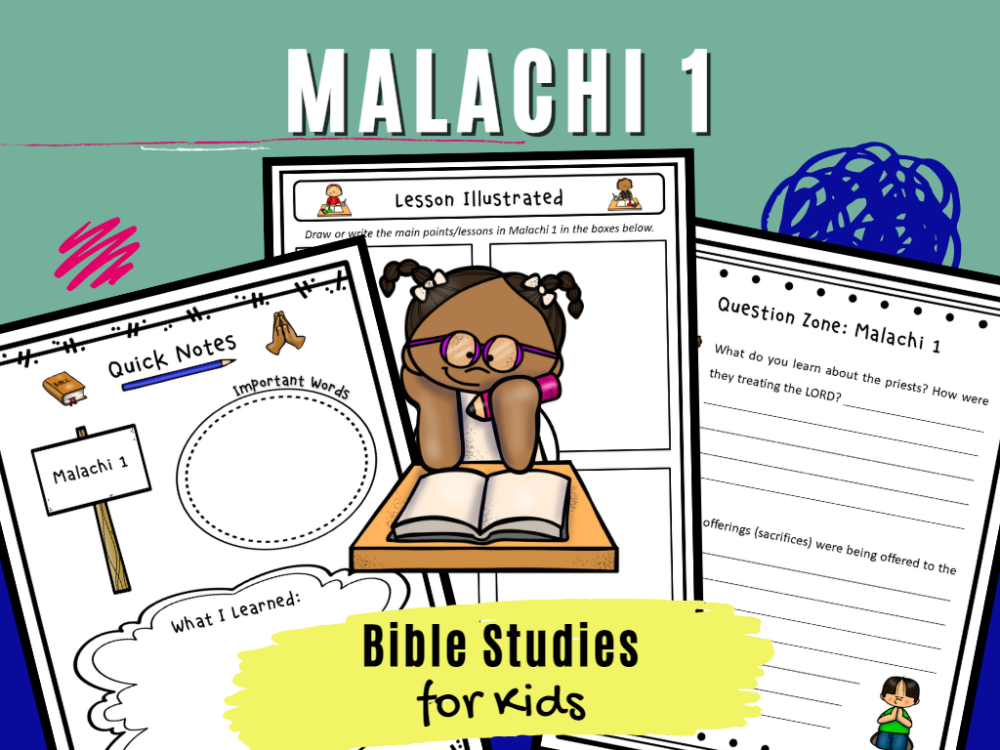 Bible Studies for Kids – Malachi Bundle with Bonus – Deeper KidMin