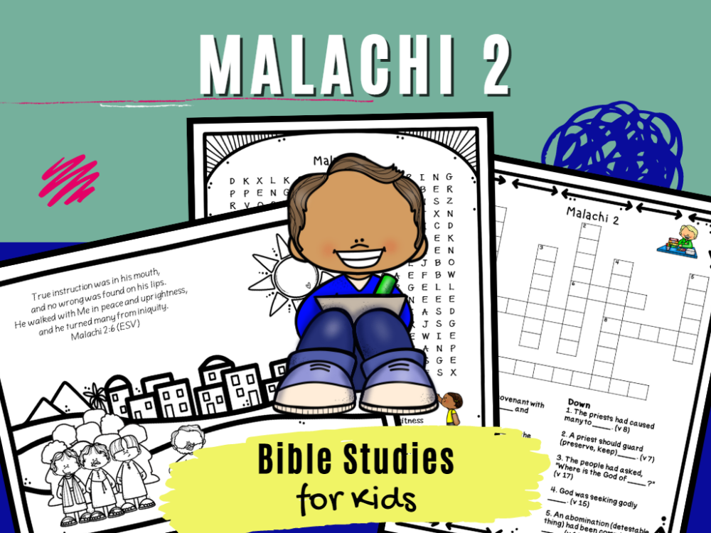 Bible Studies for Kids – Malachi Bundle with Bonus – Deeper KidMin