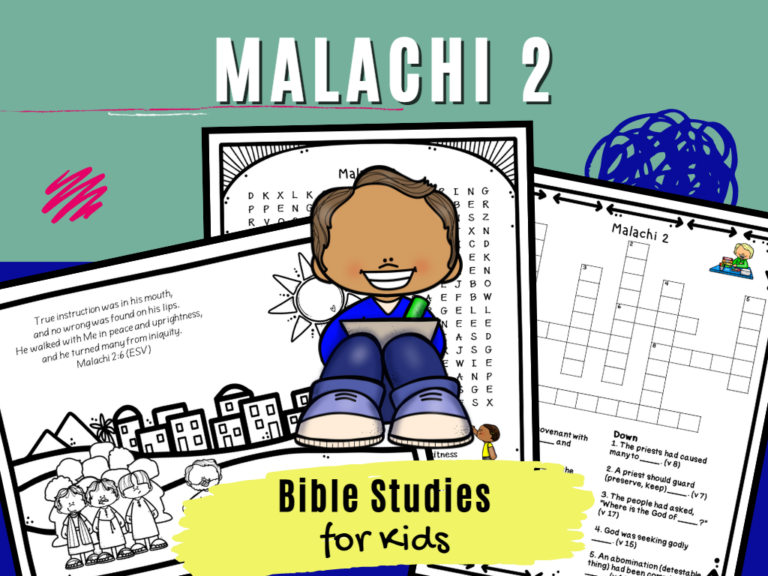 Bible Studies for Kids – Malachi Bundle with Bonus – Deeper KidMin
