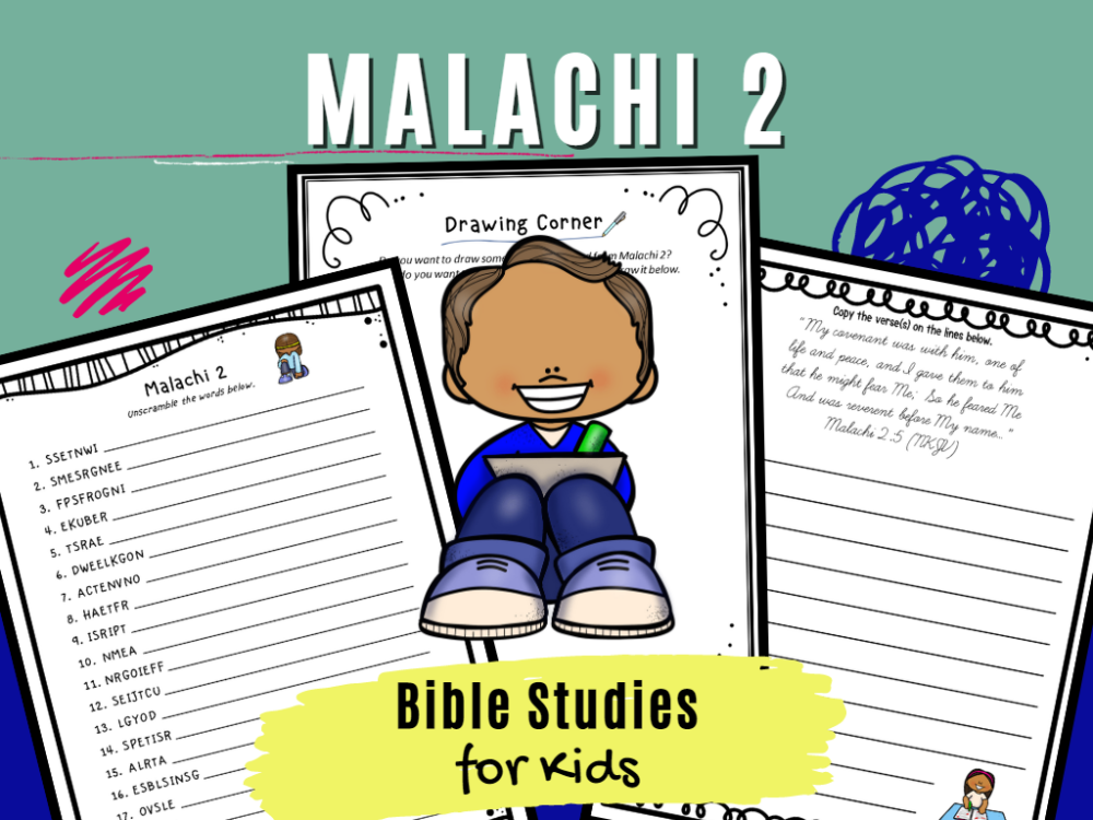 Bible Studies for Kids – Malachi Bundle with Bonus – Deeper KidMin