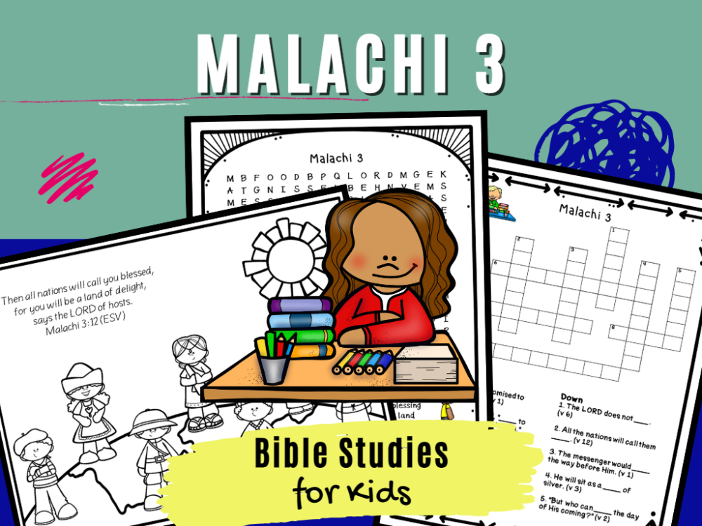 Bible Studies for Kids – Malachi 3 – Deeper KidMin