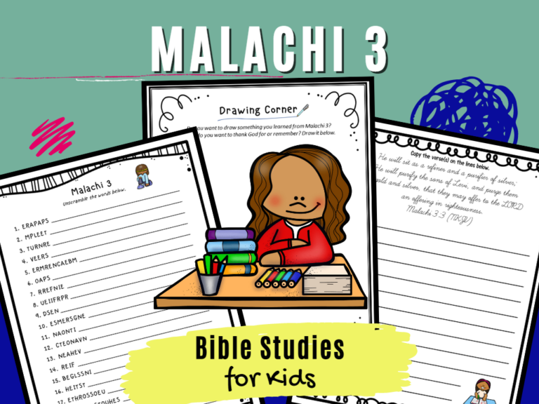 Bible Studies for Kids – Malachi Bundle with Bonus – Deeper KidMin