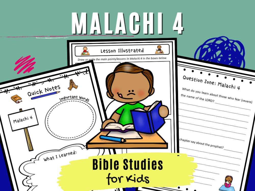 Bible Studies for Kids – Malachi Bundle with Bonus – Deeper KidMin