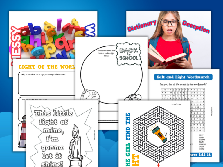 Back to School: 4-Week Curriculum – Deeper KidMin