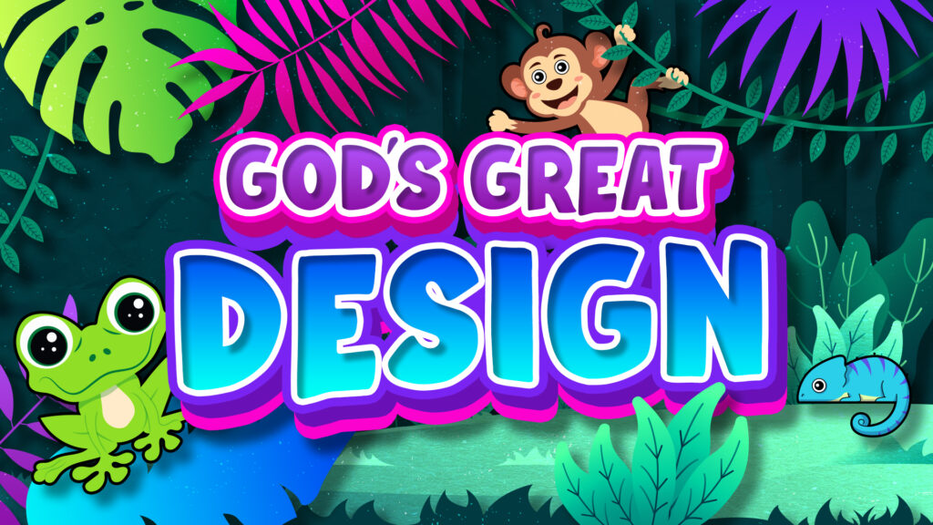 God’s Great Design: Title Graphics – Deeper KidMin