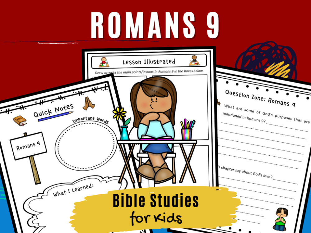 Bible Studies for Kids – Romans 9 BUNDLE – Deeper KidMin