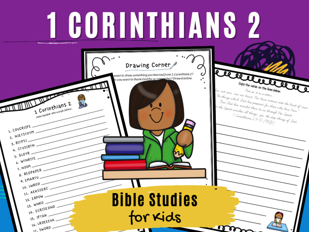 Bible Studies for Kids – 1 Corinthians 2 – Deeper KidMin