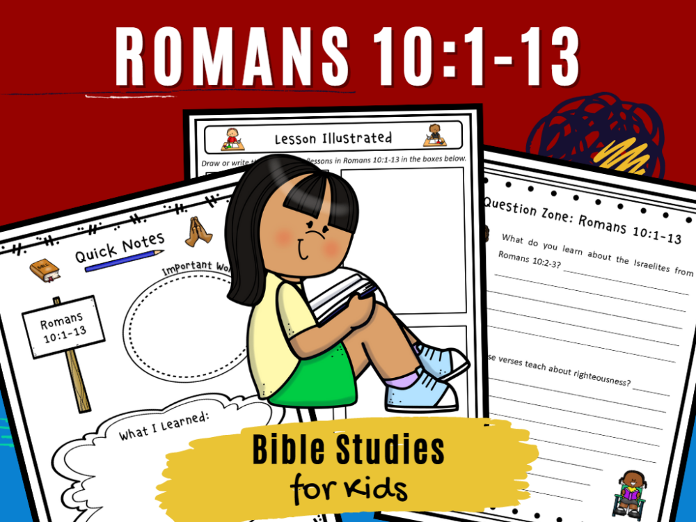 Bible Studies for Kids – Romans 10 Bundle – Deeper KidMin