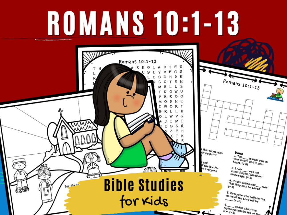 Bible Studies for Kids – Romans 10 Bundle – Deeper KidMin
