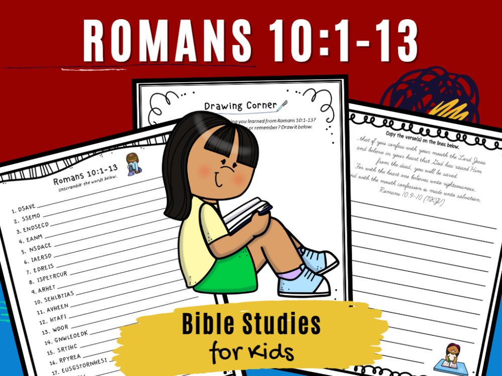Bible Studies for Kids – Romans 10 Bundle – Deeper KidMin