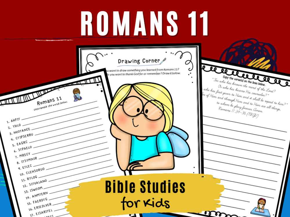 Bible Studies for Kids – Romans 11 Bundle – Deeper KidMin