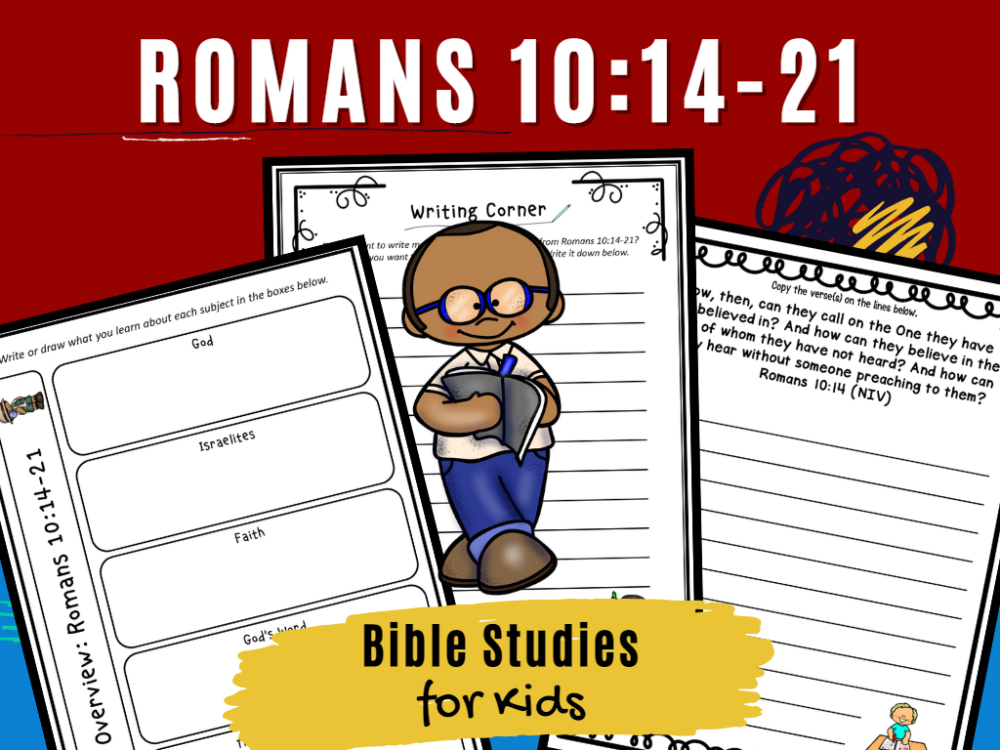 Bible Studies for Kids – Romans 10 Bundle – Deeper KidMin