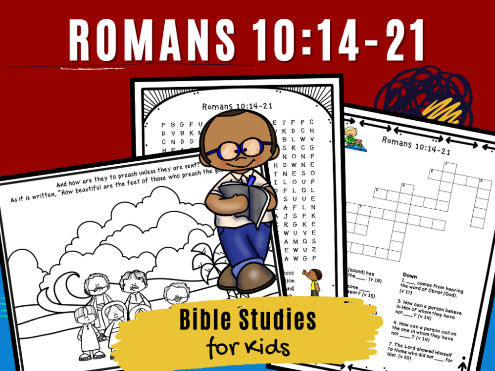 Bible Studies for Kids – Romans 10 Bundle – Deeper KidMin