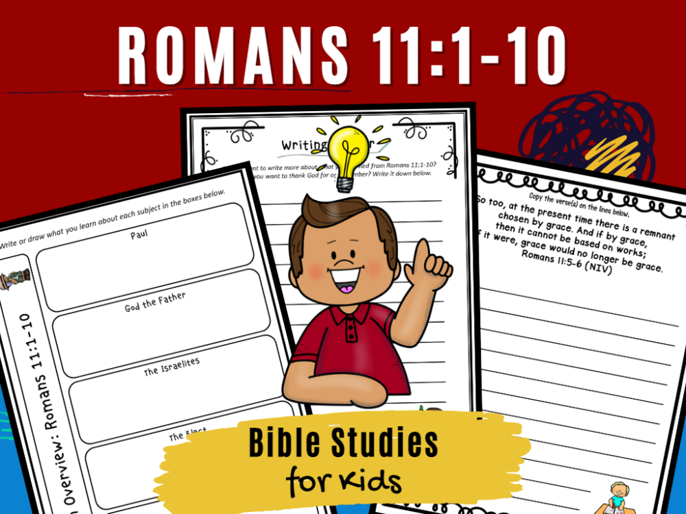 Bible Studies for Kids – Romans 11 Bundle – Deeper KidMin