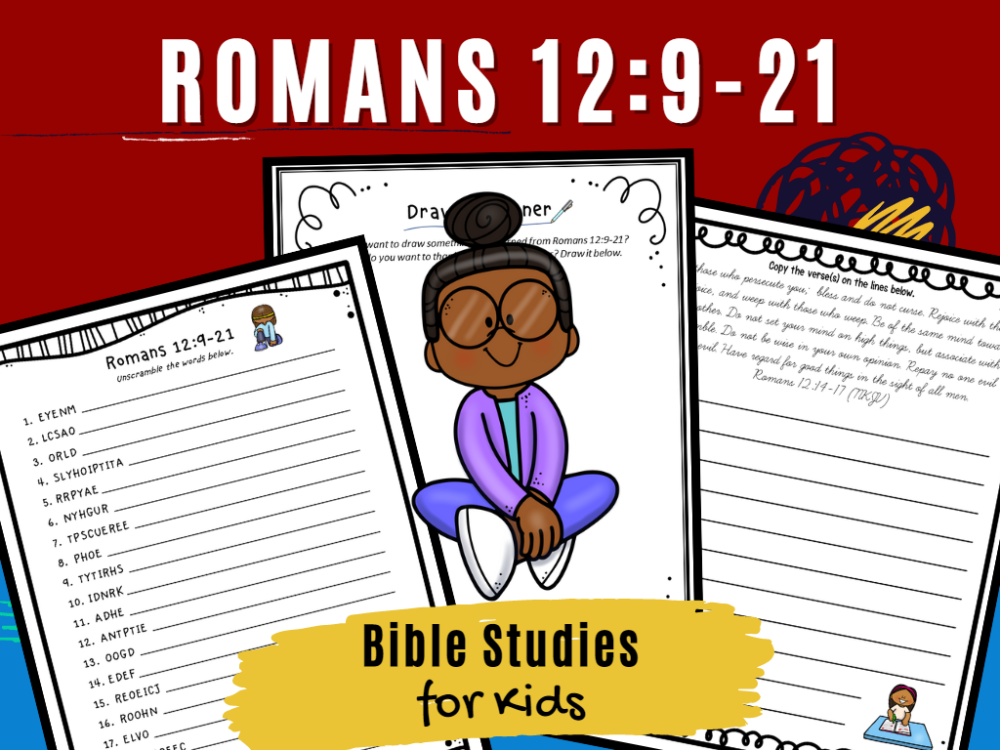 Bible Studies for Kids – Romans 12 Bundle – Deeper KidMin