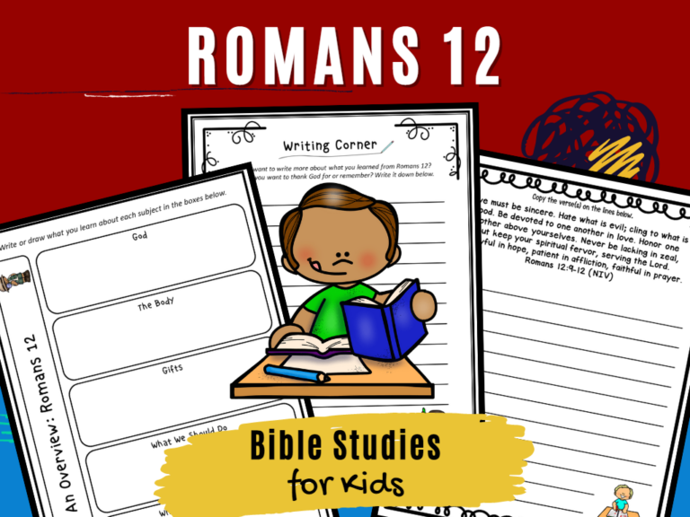 Bible Studies for Kids – Romans 12 Bundle – Deeper KidMin