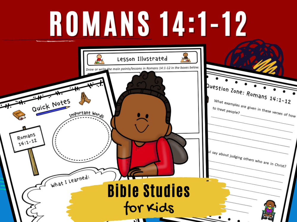 Bible Studies for Kids – Romans 14 Bundle – Deeper KidMin