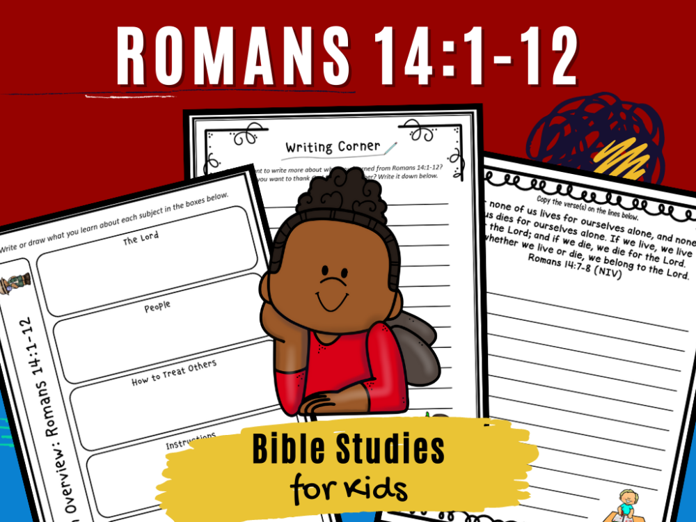Bible Studies for Kids – Romans 14 Bundle – Deeper KidMin