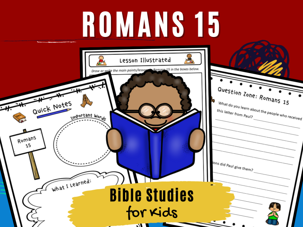 Bible Studies for Kids – Romans 15 Bundle – Deeper KidMin
