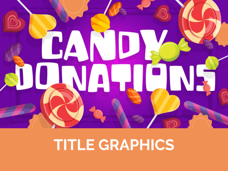Candy Donations: Title Graphics – Deeper KidMin