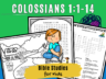 Bible Studies for Kids – Colossians 1:1-14 – Deeper KidMin