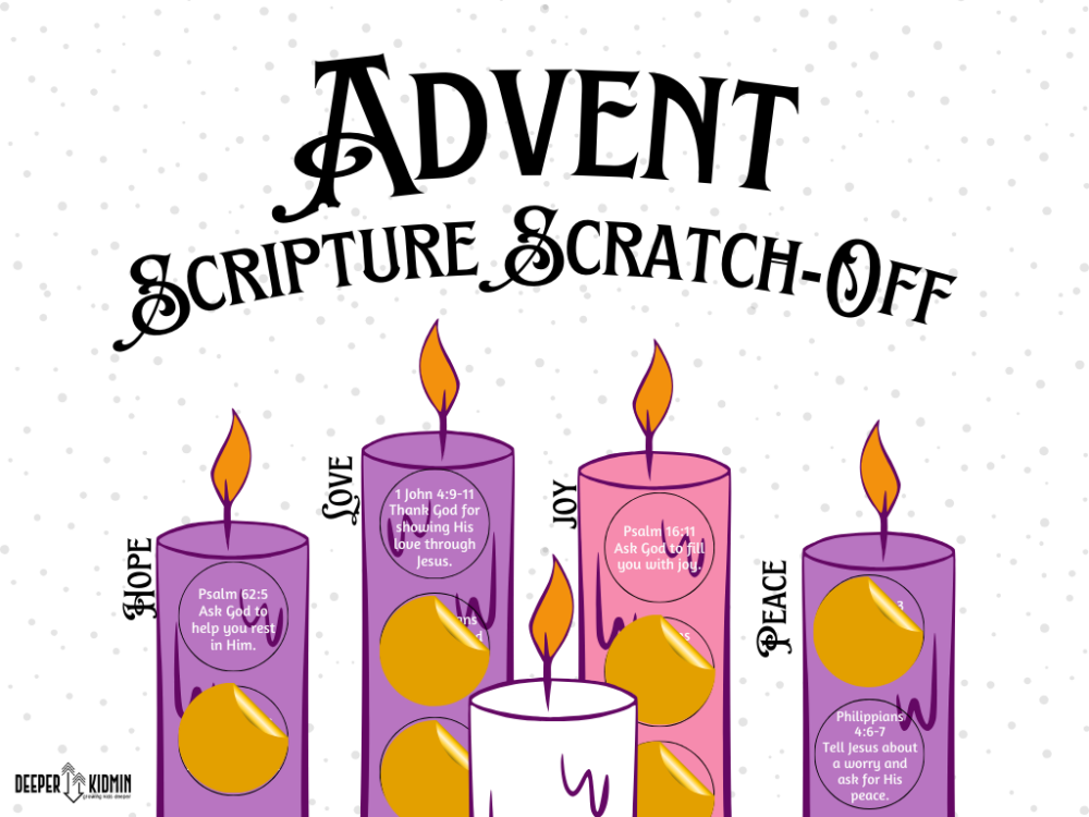 Advent Scripture Scratch-Off – Deeper KidMin