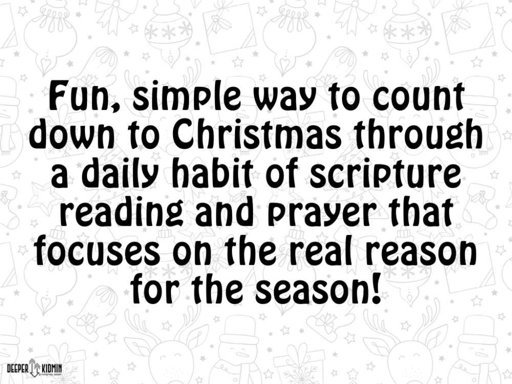 Christmas Countdown Scripture Scratch-Off Advent Calendar – Deeper KidMin
