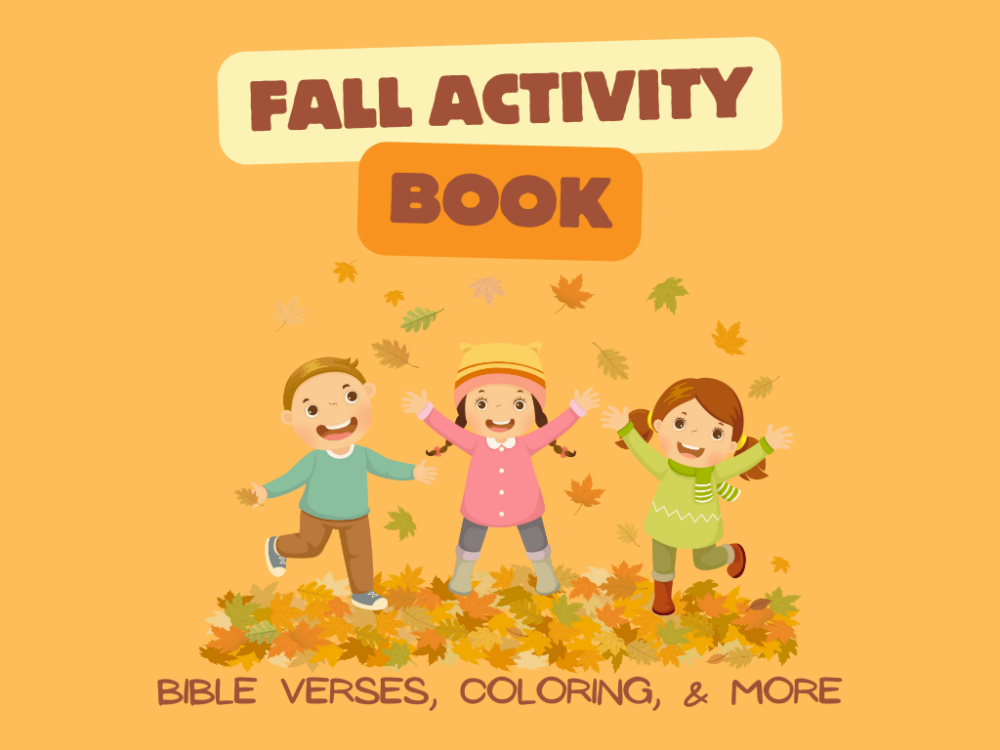 Fall Activity Book – Deeper KidMin