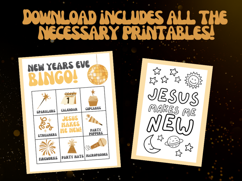 New Year’s Eve Preschool Lesson – Deeper KidMin