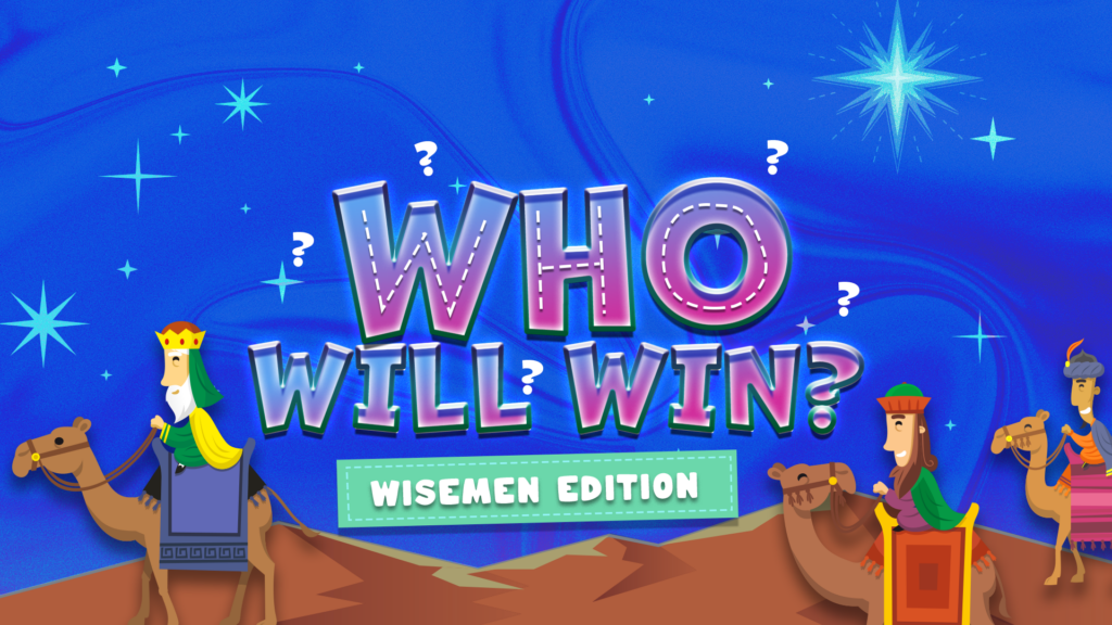 Who Will Win? Wise Men Race: Video-Led Game – Deeper KidMin