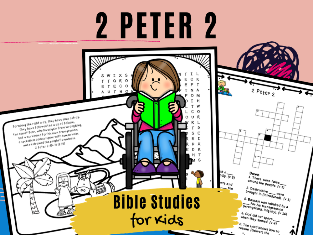 Bible Studies for Kids – 2 Peter BUNDLE! – Deeper KidMin