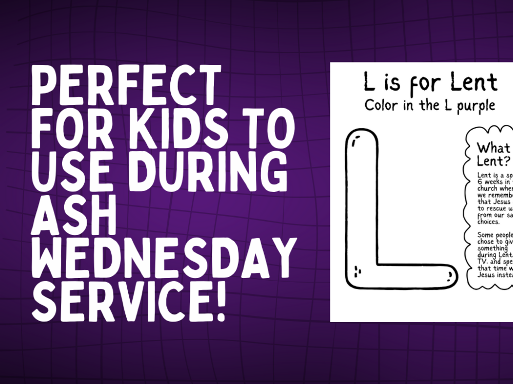 Ash Wednesday Kids Activity Packet – Deeper KidMin