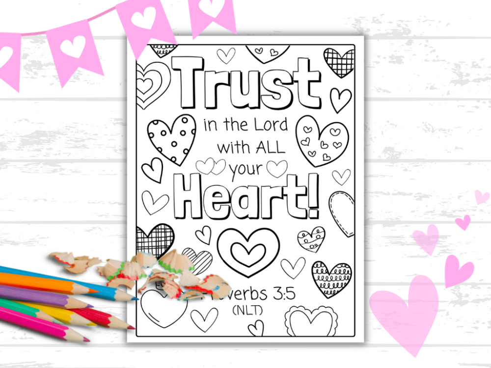 Valentine Bible Verse Coloring Pages – Deeper KidMin