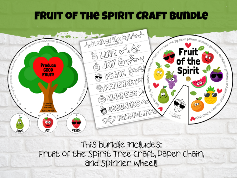 Fruit of the Spirit Craft Bundle – Deeper KidMin