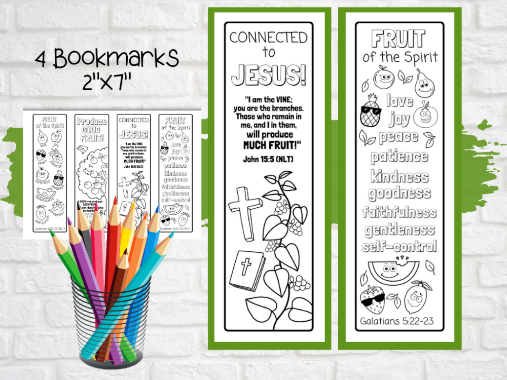 Fruit of the Spirit Coloring Bundle – Deeper KidMin