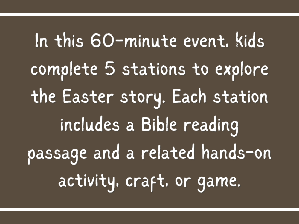 Journey With Jesus: An Easter Story Adventure for Kids – Deeper KidMin