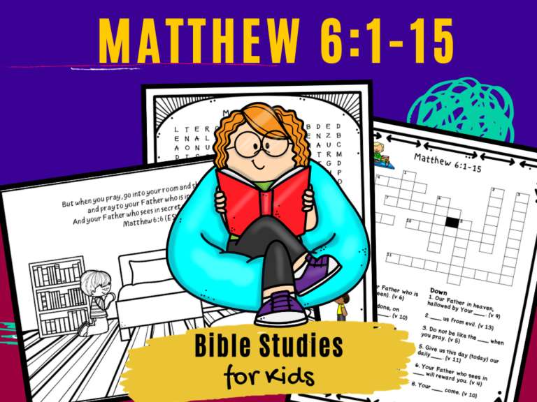 Bible Studies for Kids – Matthew 6:1-15 – Deeper KidMin