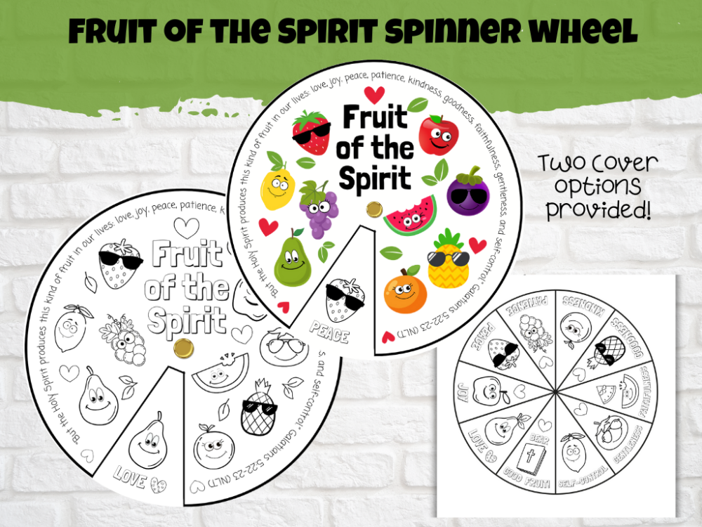 Fruit of the Spirit Craft Bundle – Deeper KidMin