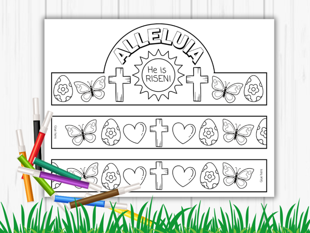 Easter Crowns Craft – Deeper KidMin