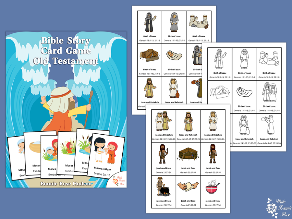 Bible Story Card Game – Old Testament – Deeper KidMin