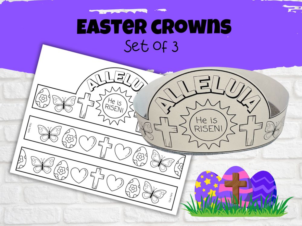 Easter Crowns Craft – Deeper KidMin
