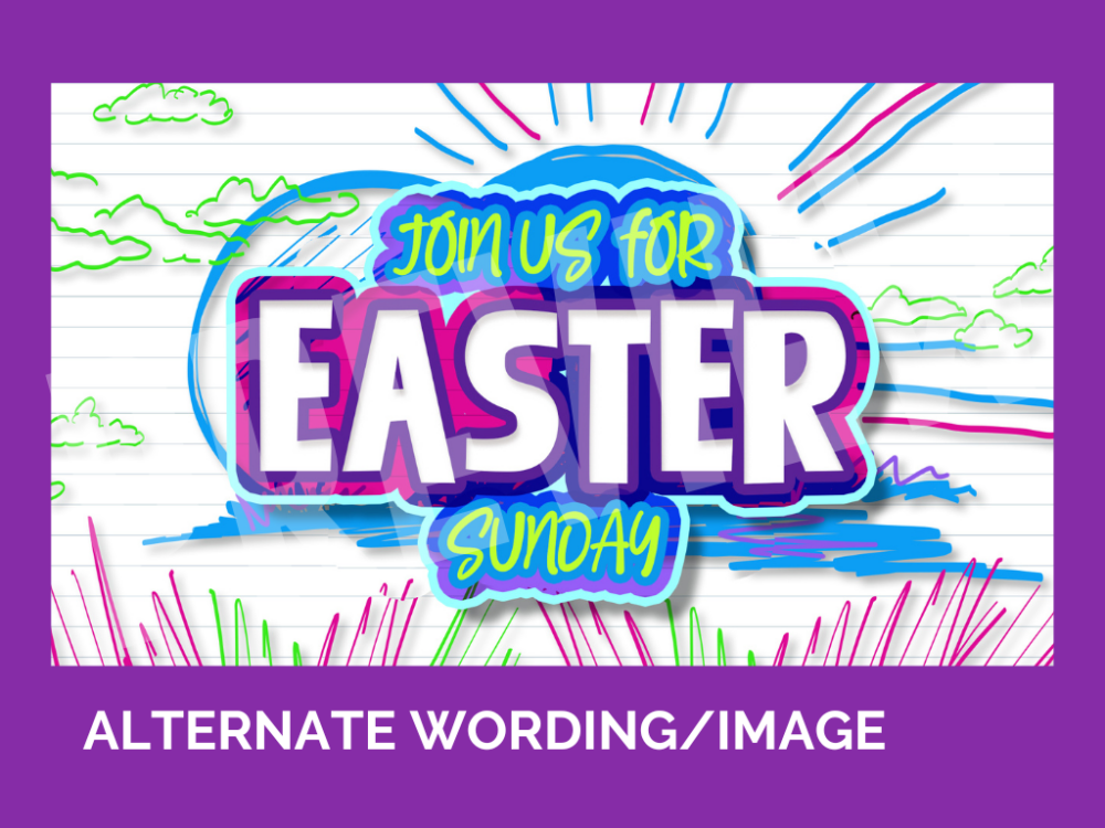 Jesus is Alive: Title Graphics – Deeper KidMin