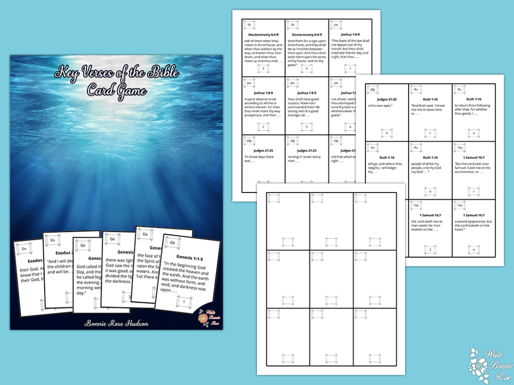 Key Verses of the Bible Card Game – Deeper KidMin