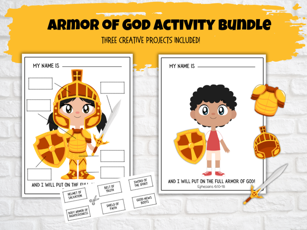 Armor of God Activity Bundle – Deeper KidMin