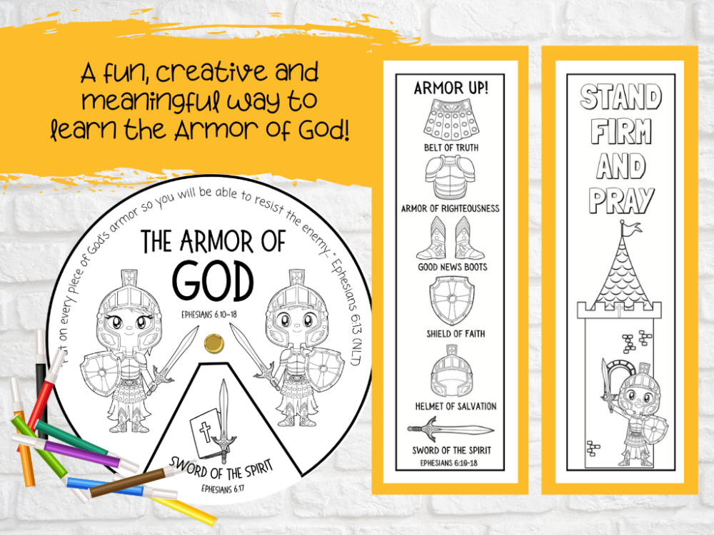 Armor of God Craft Bundle – Deeper KidMin