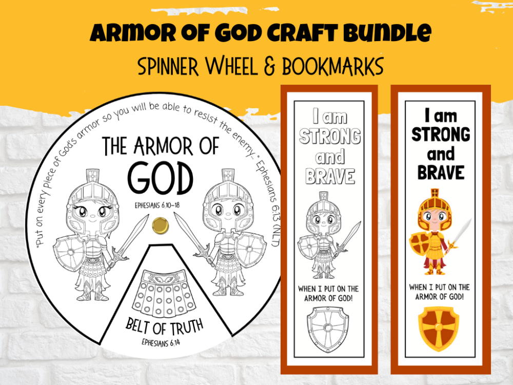 Armor of God Craft Bundle – Deeper KidMin